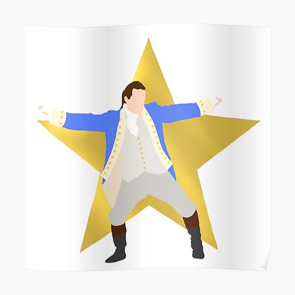 Hamilton Silhouette Posters | Redbubble