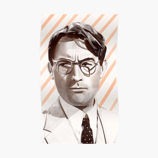 "Atticus (color)" Poster by WaffleTallest | Redbubble