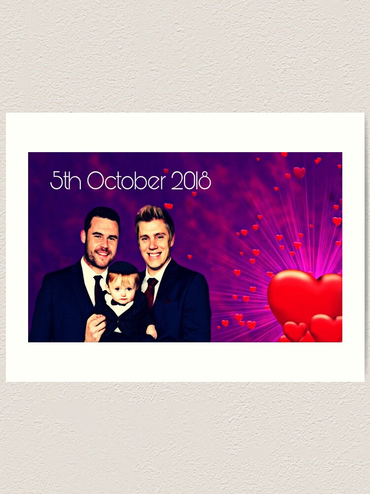 "Robron wedding 2018 " Art Print for Sale by robrontrash | Redbubble