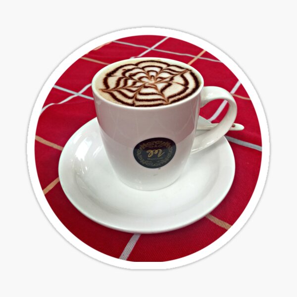 "Hot Mocha" Sticker for Sale by Covecritters | Redbubble