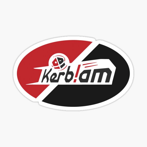 "Kerblam! Logo" Sticker for Sale by Dabblinginfun | Redbubble