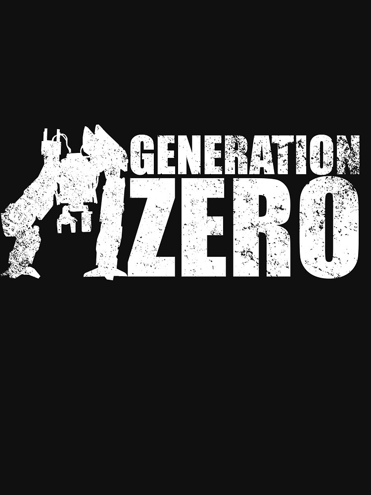 "Generation Zero Game" T-shirt for Sale by sbvisualz | Redbubble ...