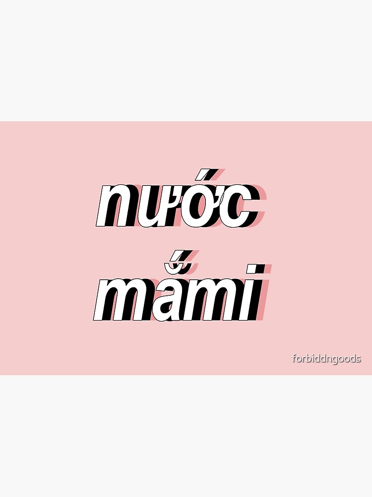 Nuoc Mami Hardcover Journal By Forbiddngoods Redbubble