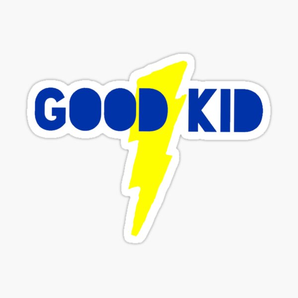 "Good Kid" Sticker for Sale by aileenmbergin | Redbubble