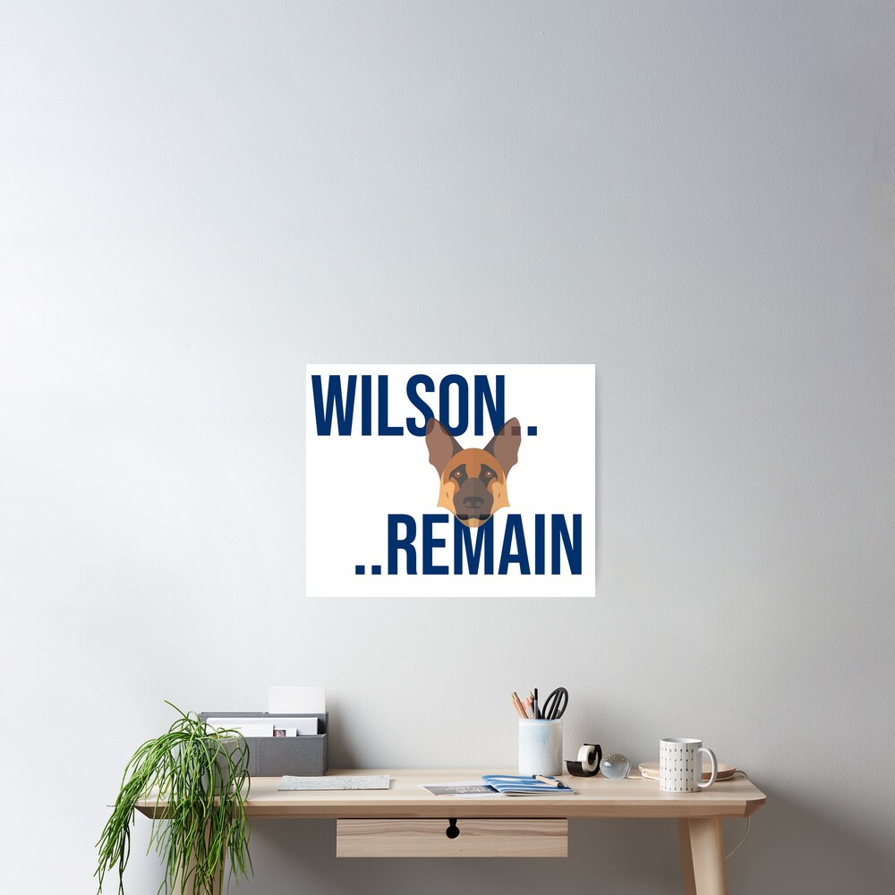 "Friday Night Dinner // Wilson Remain" Poster by Jamesf37 | Redbubble