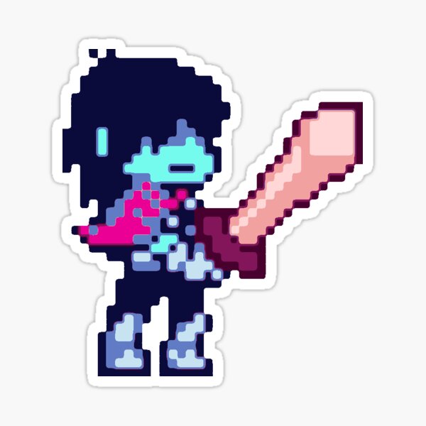 "Kris with Sword Sticker" Sticker for Sale by Spookyzenn | Redbubble