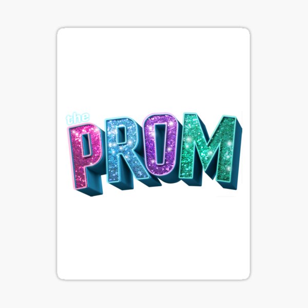 "the prom - new logo" Sticker for Sale by fxlsettoland | Redbubble