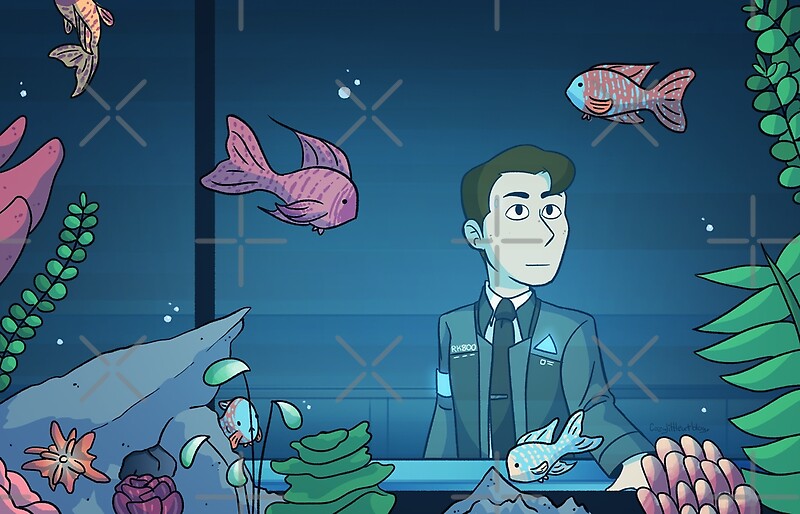 "Detroit: Become Human - Fish" by Galaxxi | Redbubble