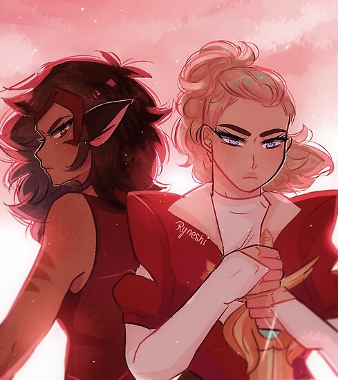 "catradora print" Poster by ryneshi | Redbubble