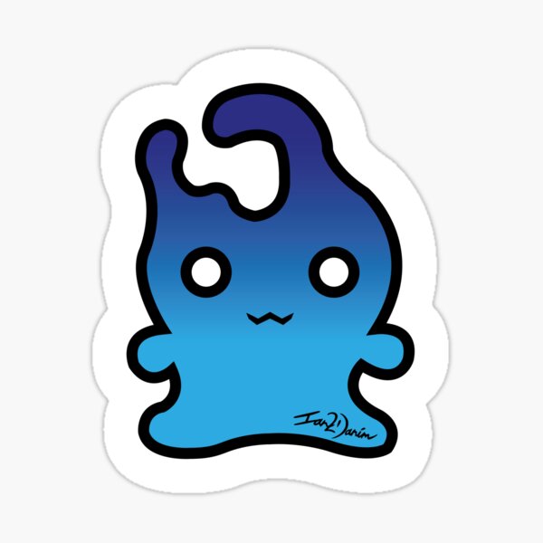 "Chibi Spirits Water 1.2" Sticker by Ian2Danim | Redbubble