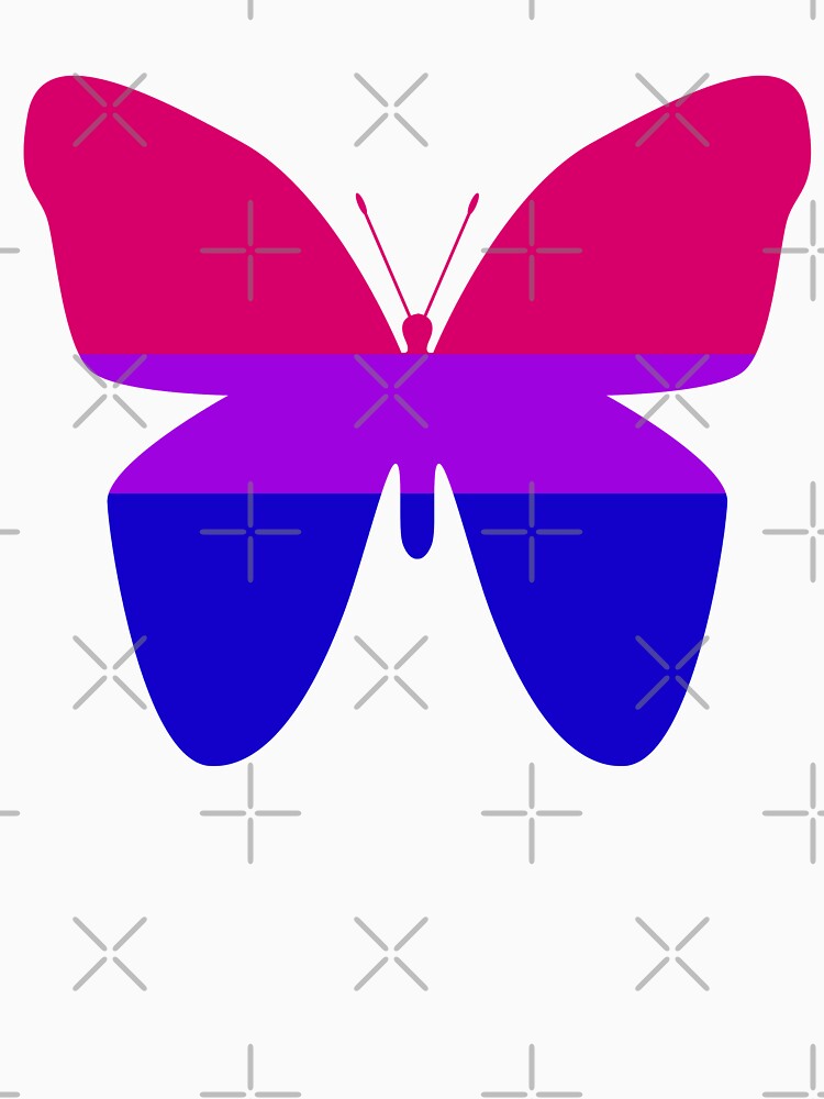 "Bisexual Pride Butterfly" T-shirt by elishamarie28 | Redbubble