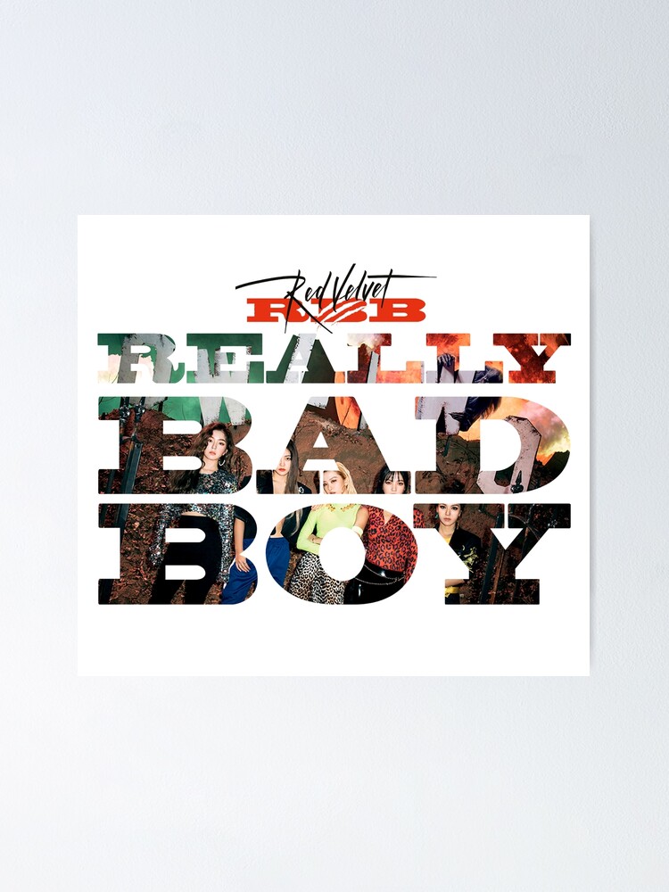 "Red Velvet RBB" Poster for Sale by nurfzr | Redbubble