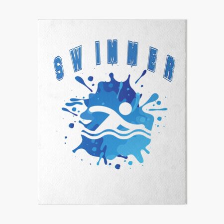 "Swimmer a Gift for Swimming fans of All Ages who Love to Swim " Art ...