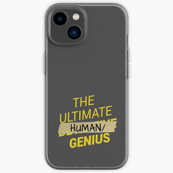 "B99 - Ultimate human slash genius" iPhone Case for Sale by curious ...