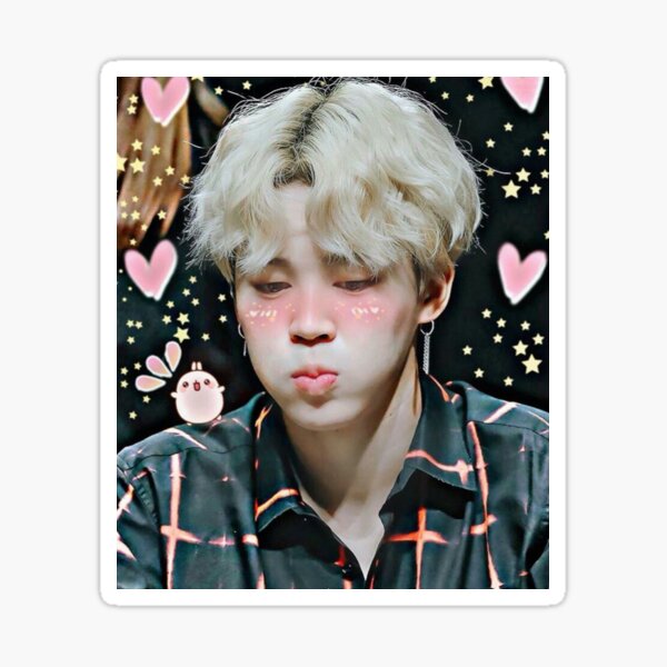 "BTS Jimin" Sticker by paulyg06 | Redbubble