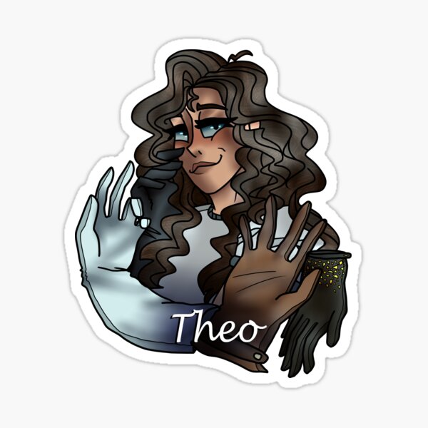 "Theo - Hill House" Sticker by ShadowedCipher | Redbubble
