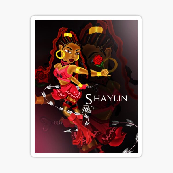 "Shaylin - Culturic Assassins" Sticker by jazzykai24 | Redbubble