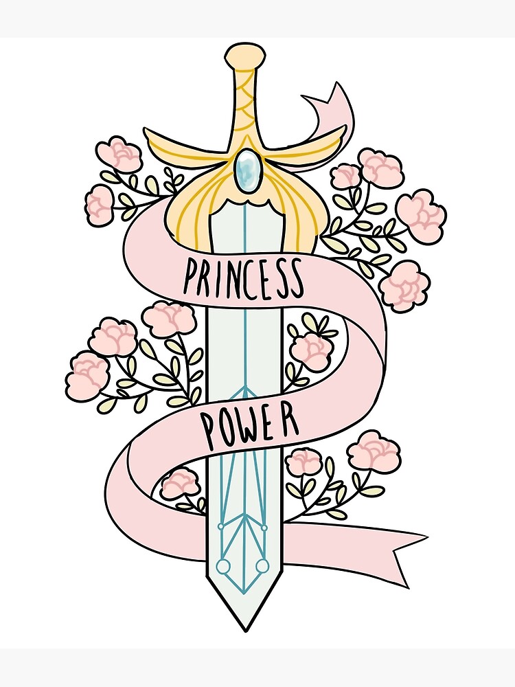 "Princess Power" Art Print by LanyLevendula | Redbubble