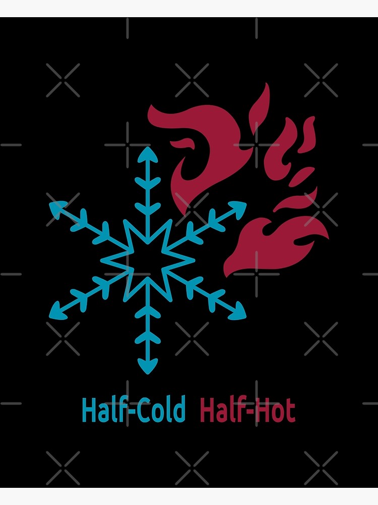 "Half-Cold Half-Hot (2)" Poster for Sale by Kyuubi713 | Redbubble
