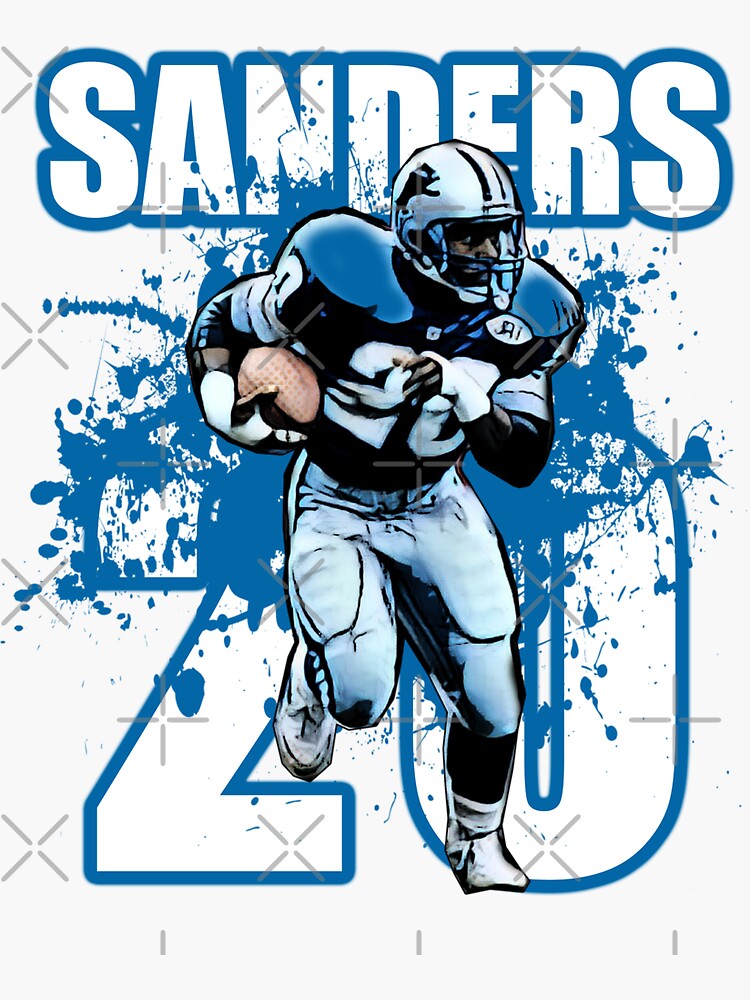 "Barry Sanders" Sticker for Sale by JTK667 | Redbubble