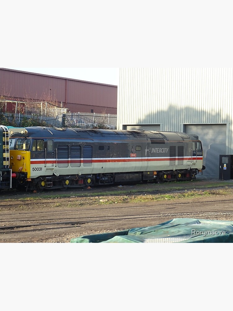 "InterCity Class 50, 50031 at Kidderminster" Poster for Sale by ...