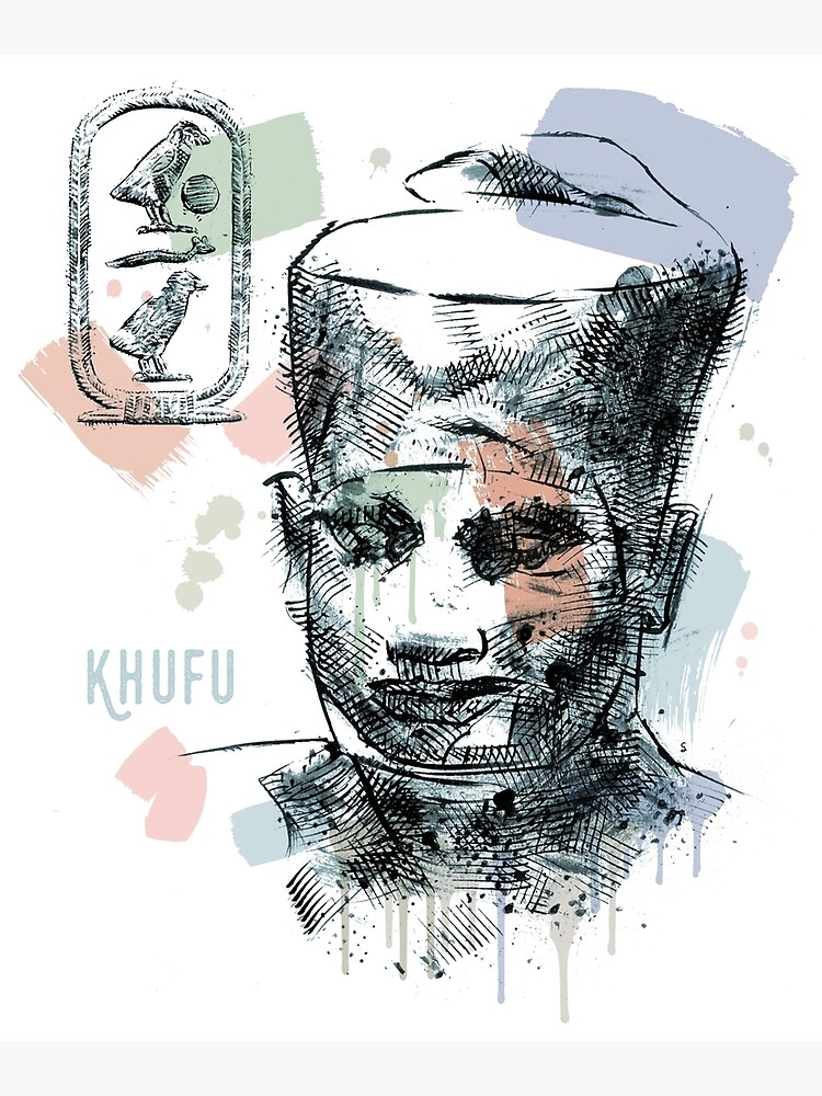 Pharaoh Khufu Cartoon