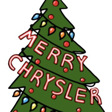 "merry chrysler vine" Sticker for Sale by allyhom | Redbubble