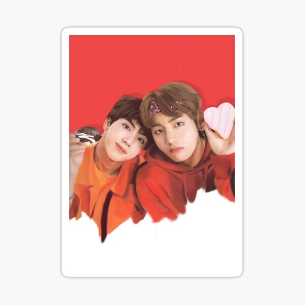 "TAEJIN" Sticker by thefallenson | Redbubble