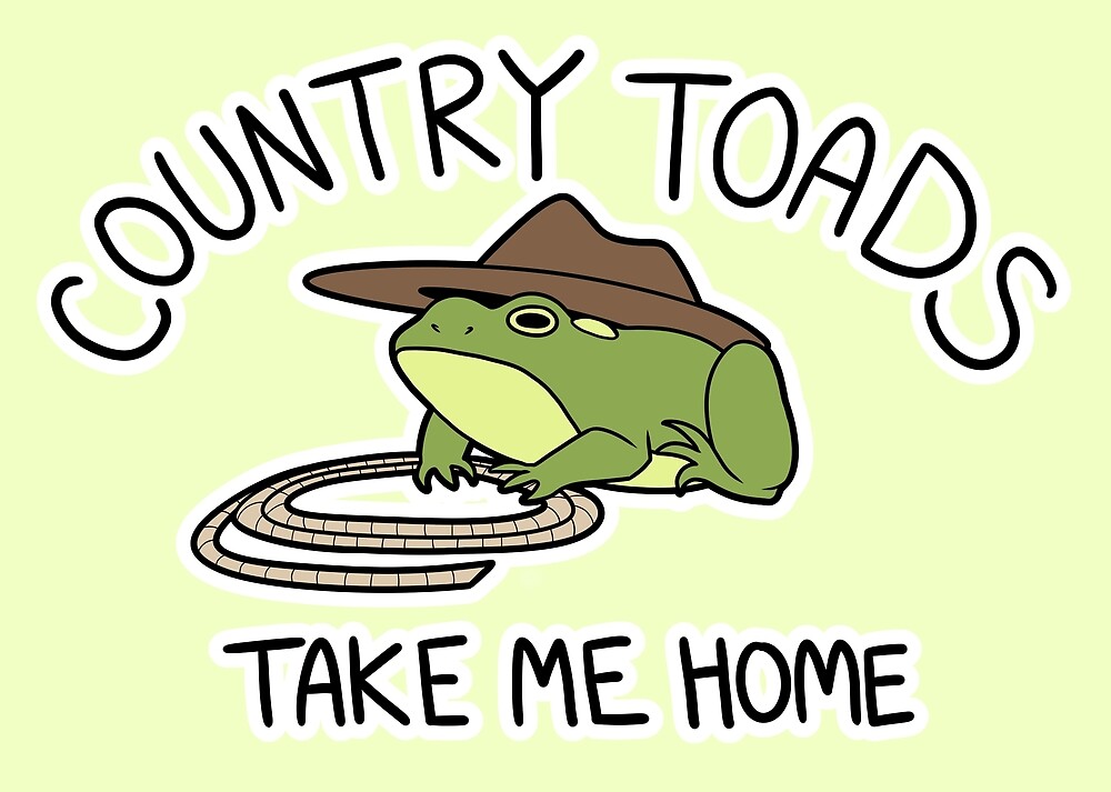 "Country Toads" by tosaking | Redbubble