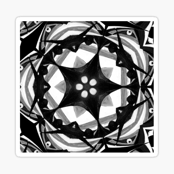 "Black Star" Sticker for Sale by SpieklyArt | Redbubble