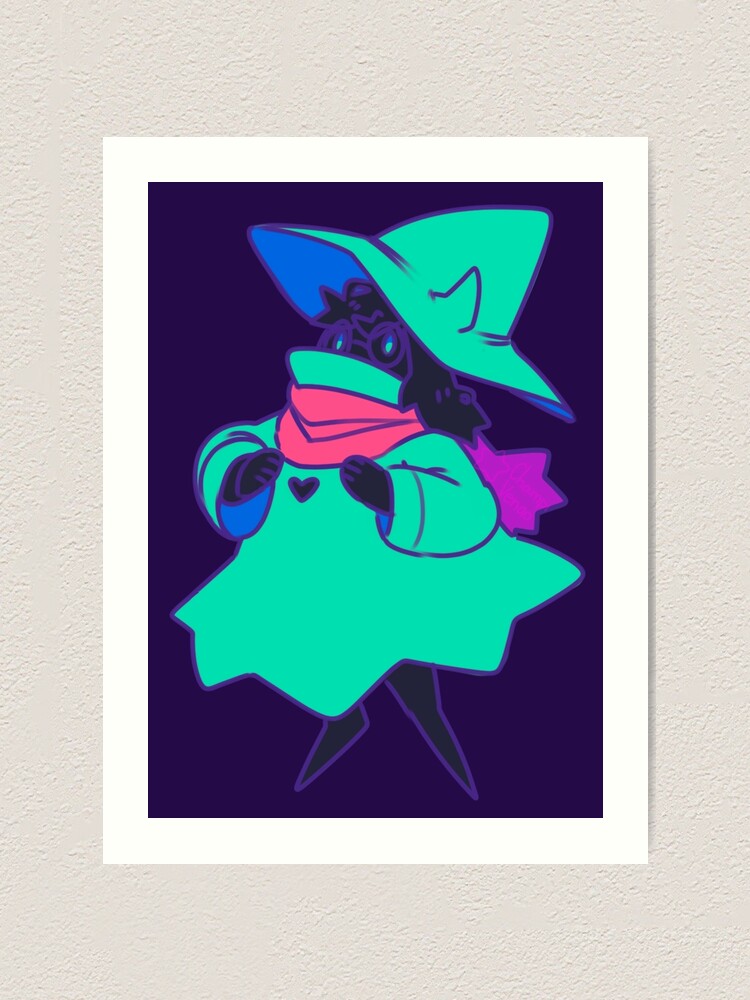 "Fluffy Boy Ralsei" Art Print for Sale by ChampiCyrodiil | Redbubble