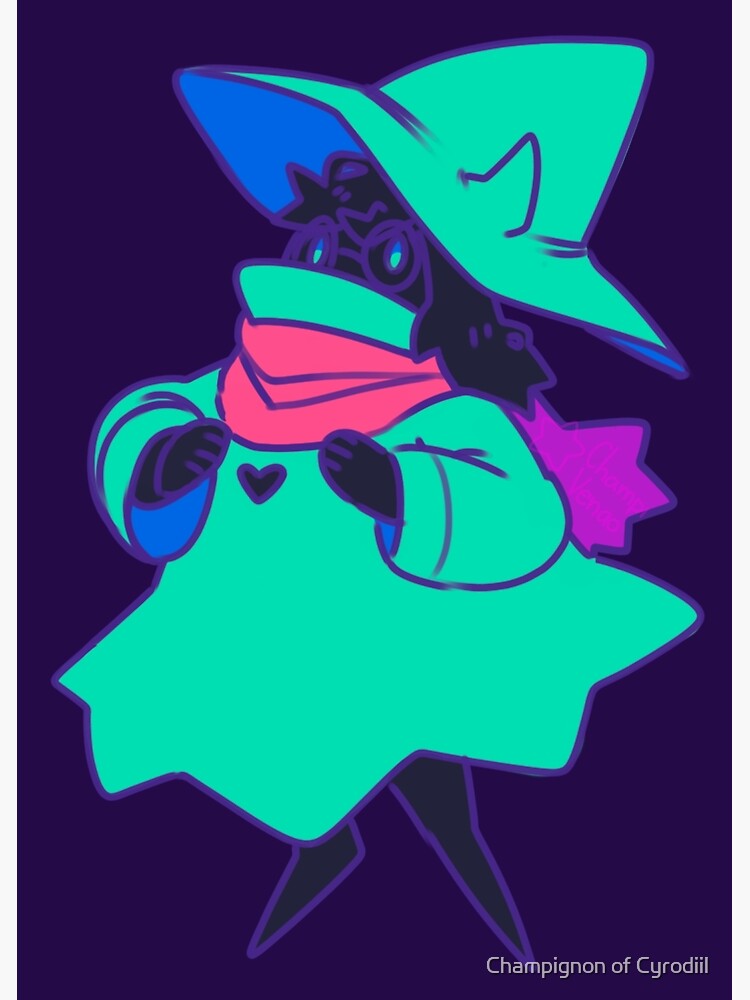 Póster «Fluffy Boy Ralsei» de ChampiCyrodiil | Redbubble