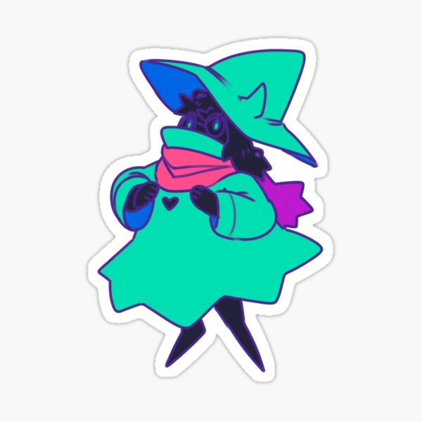 "Fluffy Boy Ralsei" Sticker for Sale by ChampiCyrodiil | Redbubble