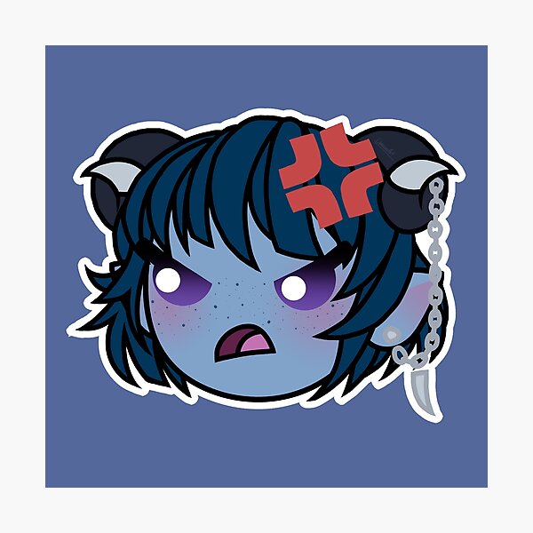 "Critical Role - Angry Jester Chibi" Photographic Print for Sale by ...