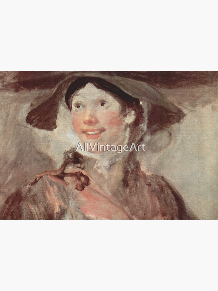Vintage William Hogarth The Shrimp Girl Sometimes The Saleswoman Of Crabs C1740 Hardcover
