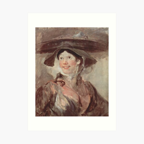 "Vintage William Hogarth The Shrimp Girl Sometimes The Saleswoman of ...