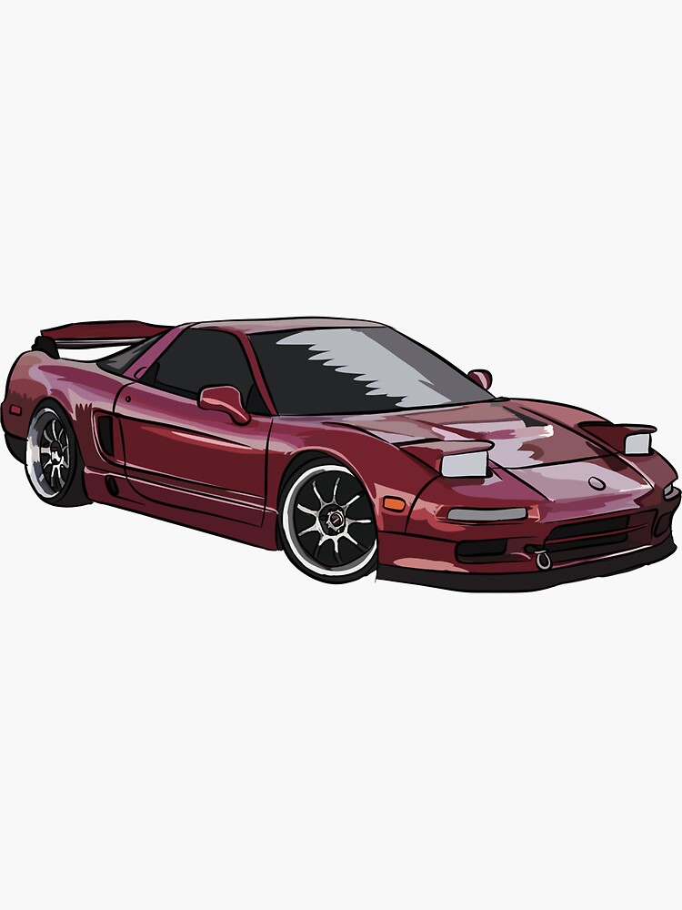 "Honda NSX / Acura NSX " Sticker for Sale by FjezzeFurr | Redbubble