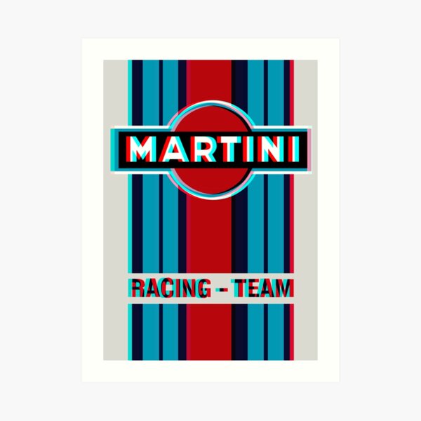 "3D MARTINI RACING poster" Art Print by benbdprod | Redbubble