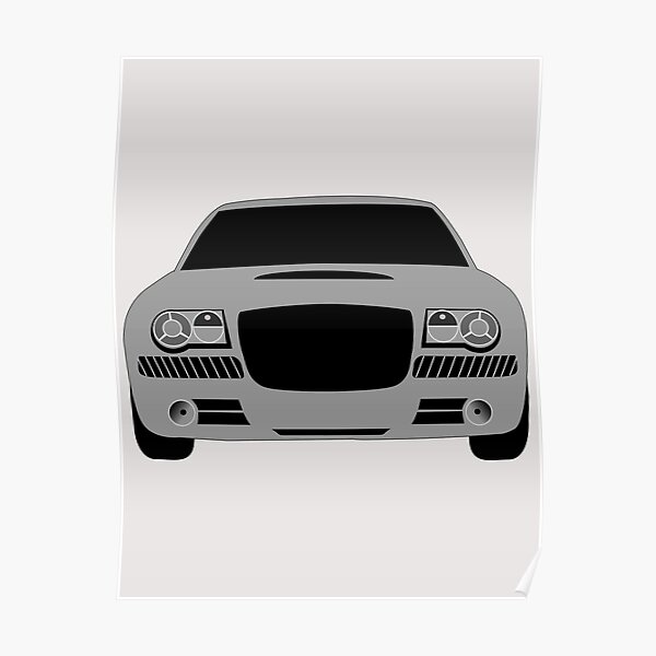 "Chrysler 300C" Poster by G-Design | Redbubble