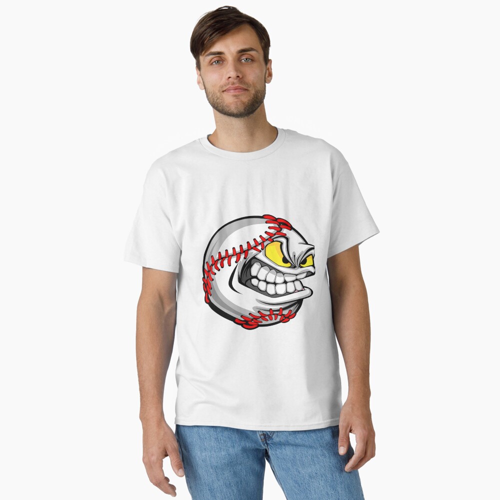"Angry Baseball" Sticker for Sale by leen12 | Redbubble
