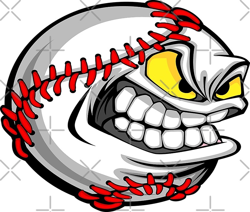"Angry Baseball" by leen12 | Redbubble
