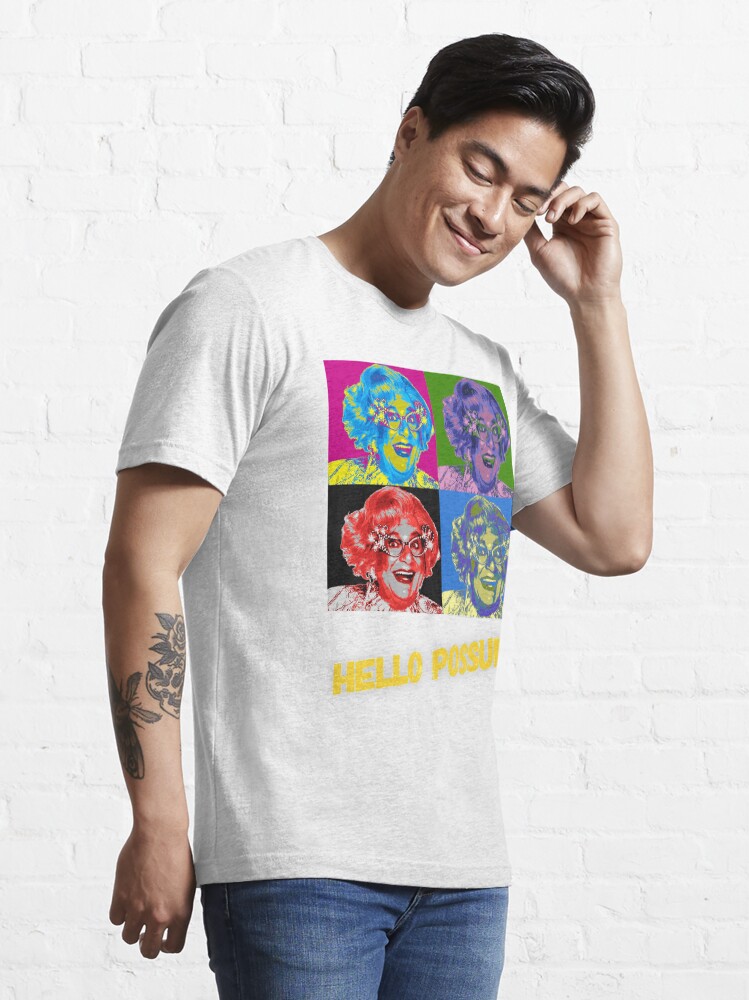 "PopArt Dame Edna" T-shirt for Sale by WITNIT | Redbubble | popart t ...