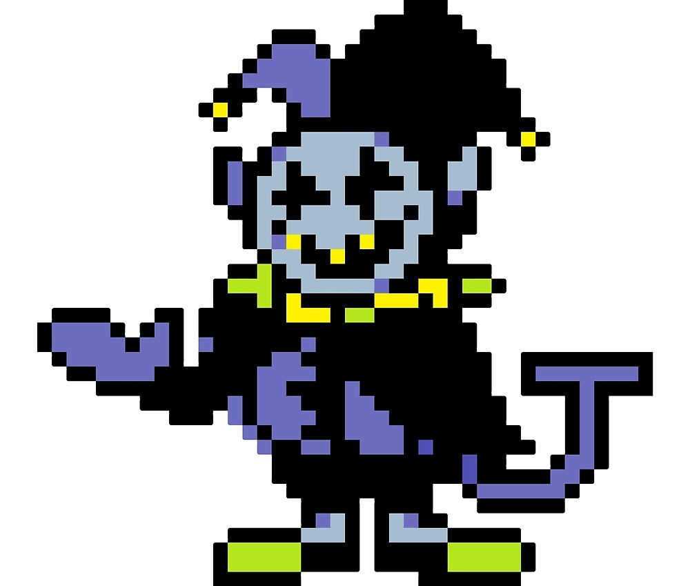 "Jevil from Deltarune" by Noah-V | Redbubble