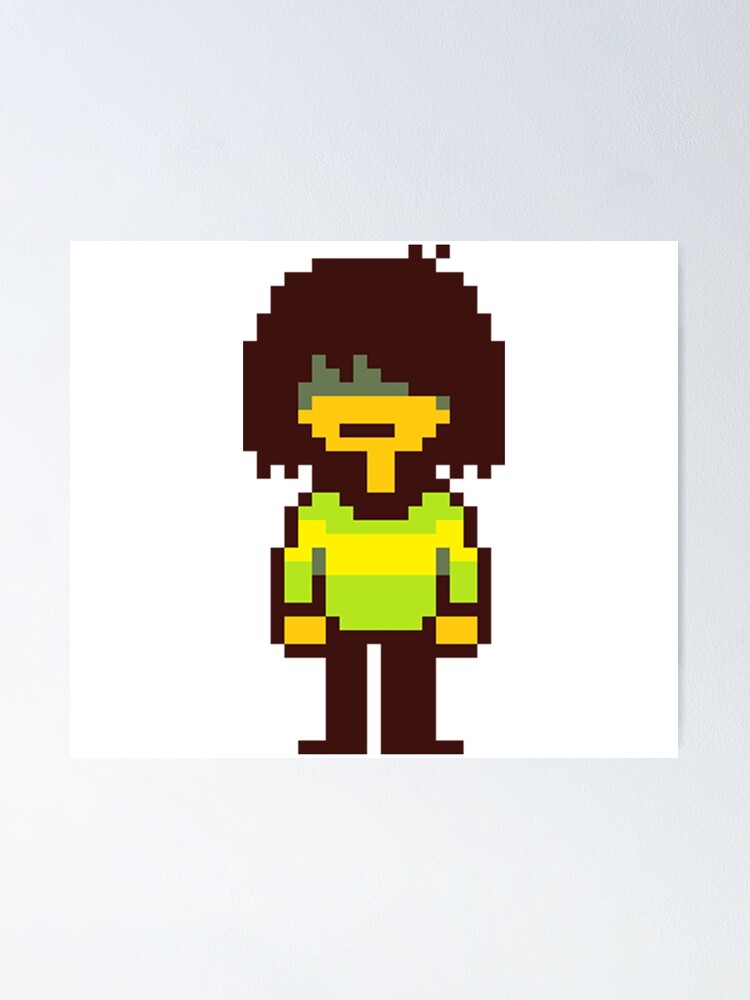 "Kris from Deltarune (Overworld)" Poster for Sale by Noah-V | Redbubble