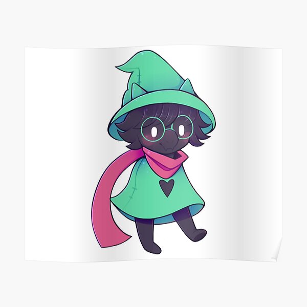 "Ralsei from Deltarune (Cute drawing)" Poster for Sale by Noah-V ...