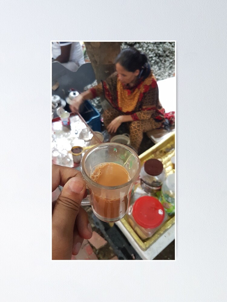 "Ek Cup Cha diyen Chachi" Poster for Sale by mobin911 | Redbubble