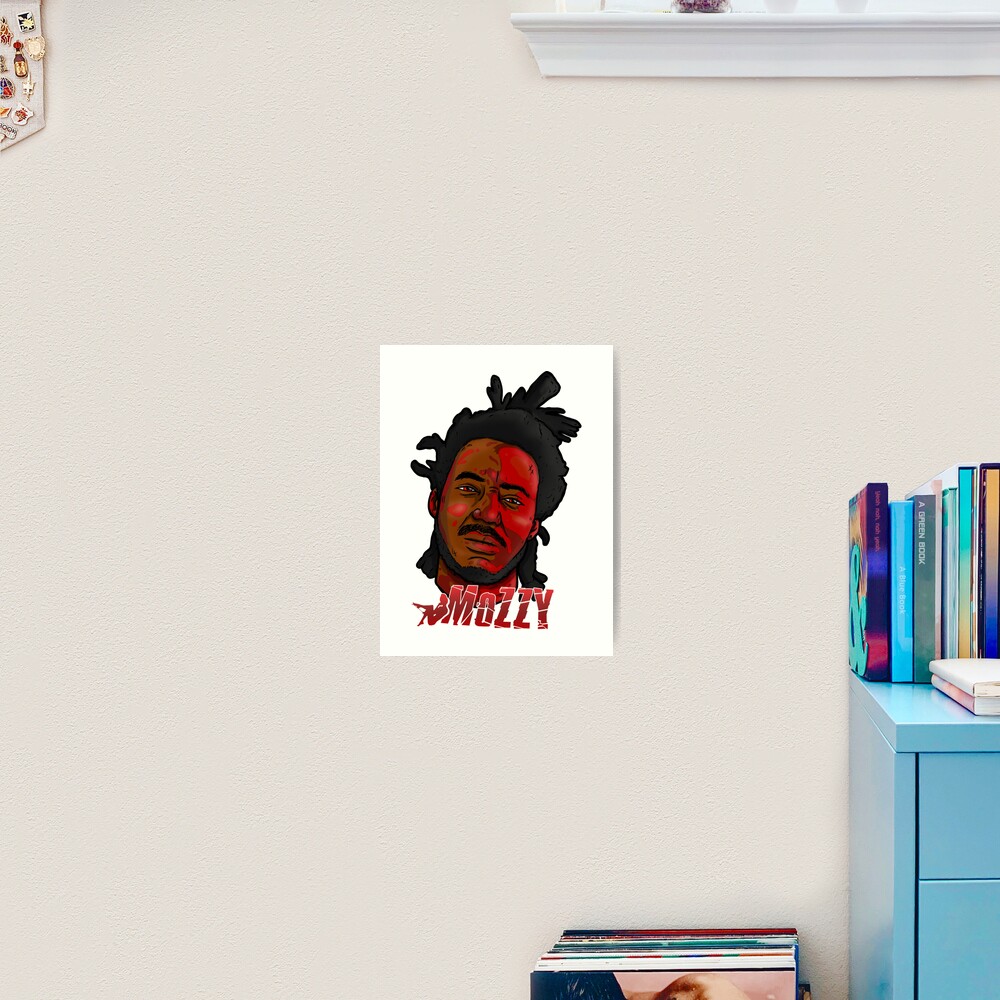 "Mozzarella Red Mozzy" Art Print for Sale by DesignbyDeshun | Redbubble