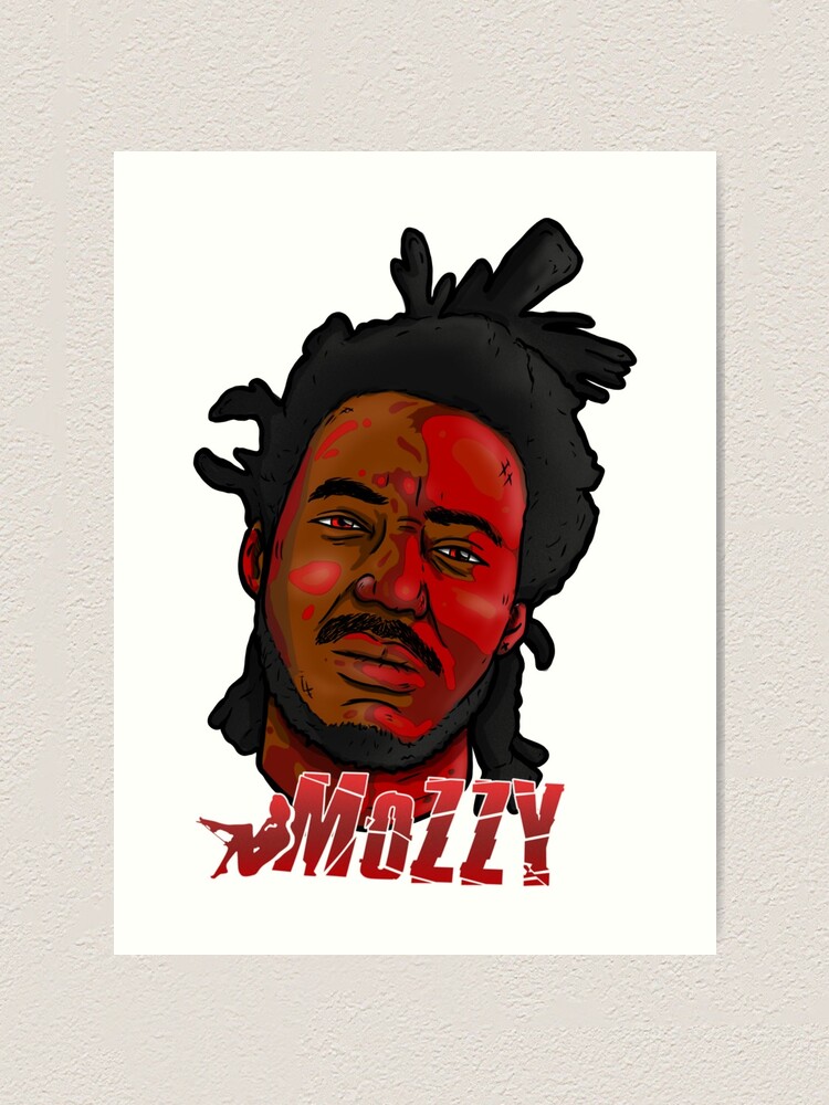 "Mozzarella Red Mozzy" Art Print for Sale by DesignbyDeshun | Redbubble