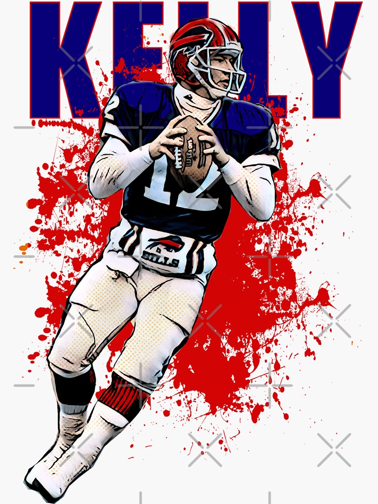 "Jim Kelly" Sticker by JTK667 | Redbubble
