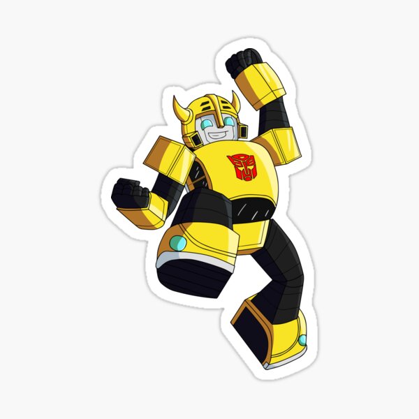 Bumblebee Transformers Stickers | Redbubble